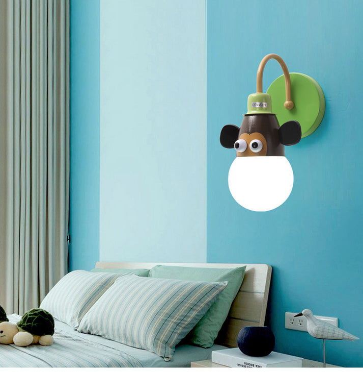 Three-Color Cartoon Wall Lamp – BELECOME