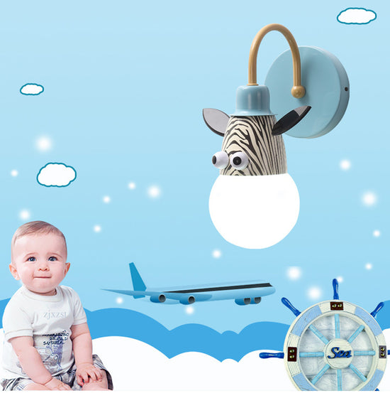 Three-Color Cartoon Wall Lamp – BELECOME