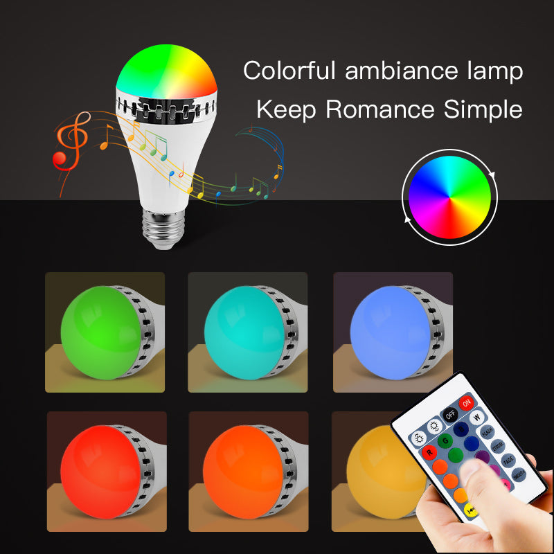 Couplet Remote Control Bluetooth Music RGBW LED Bulb – BELECOME