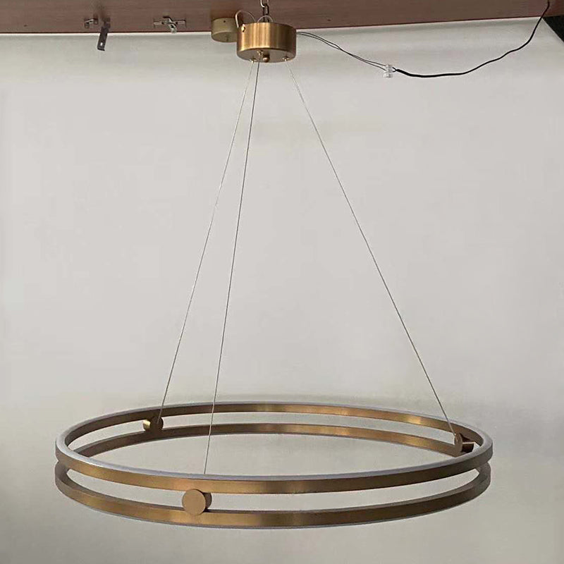 Over-Lapped Circle Updown Light LED Pendant – BELECOME