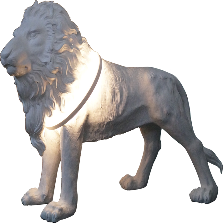 Decorative Art Lion LED Floor Lamp – BELECOME