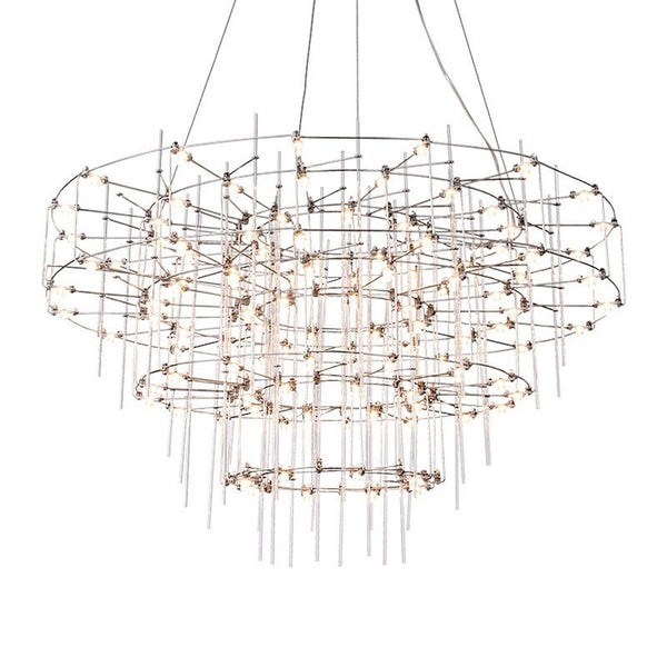 Creative Metal Frame LED Architectural Chandelier – BELECOME