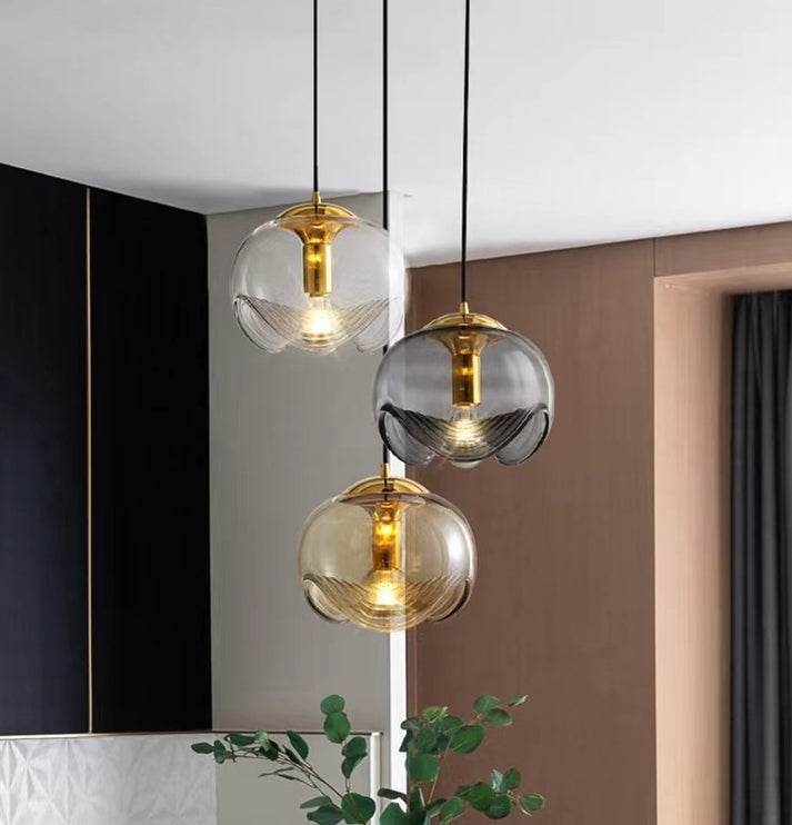 Dimple Glass Pendant Lamp – BELECOME