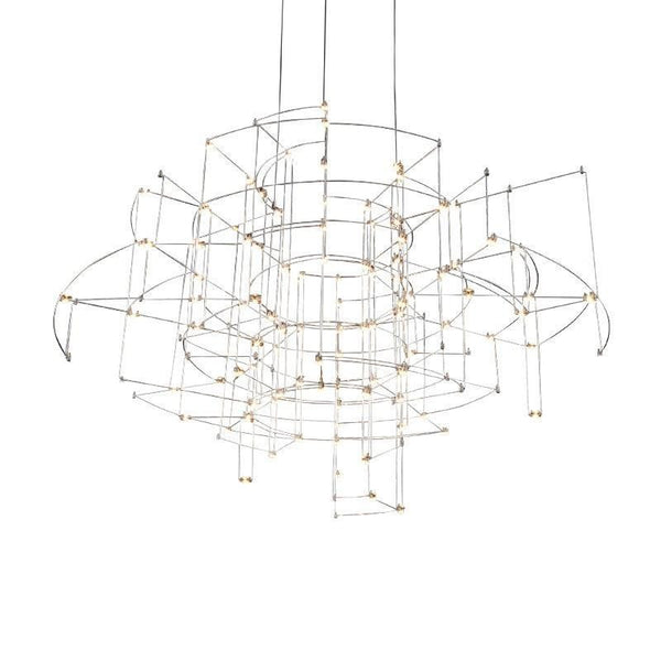 Creative Metal Frame LED Architectural Chandelier – BELECOME