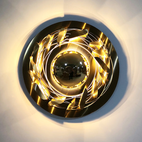 Circle Decorative LED Wall Light – BELECOME